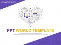 앱스토어 애플리케이션 PPT 템플릿 소셜 마케팅 기획서 템플릿(자동완성형포함)