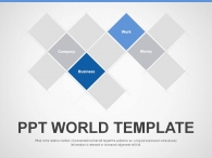 심플한 블루 도형 사업계획서 템플릿(자동완성형포함)