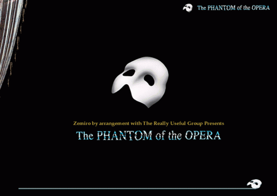 오페라의 유령-예술적 분석-PHANTOM OF THE OPERA