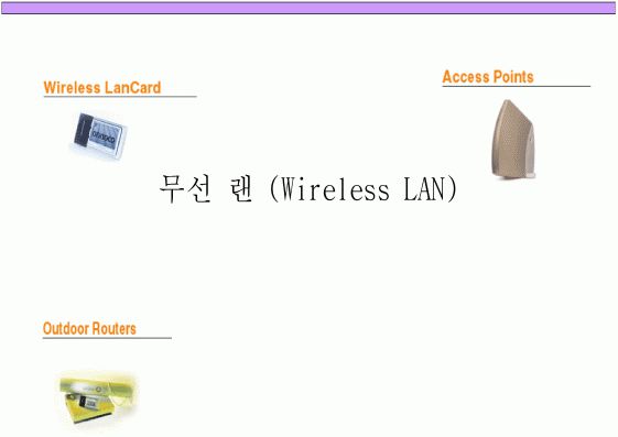 무선 랜 (Wireless LAN)