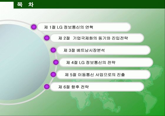 LG정보통신의 해외진출 성공사례-베트남진출