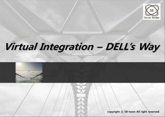 Virtual Integration system_ DELL`s case