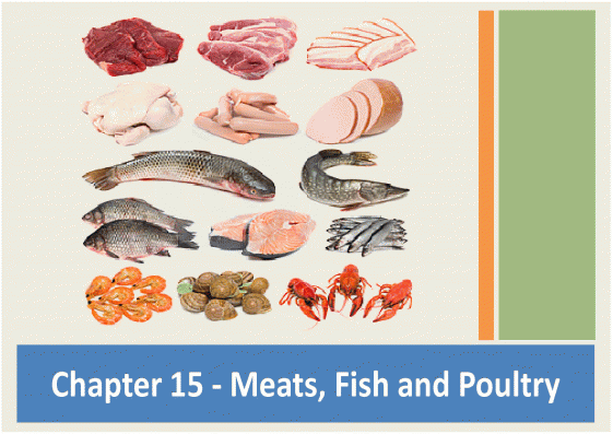 [조리과학] Chapter 15 - Meats, Fish and Poultry