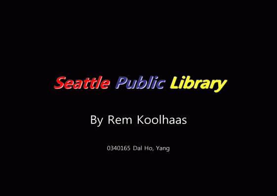 Seattle Public Library