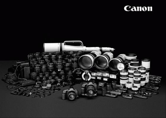 캐논 (canon) - 시장현황, 제품, 생산방식, 기업문화, 마케팅