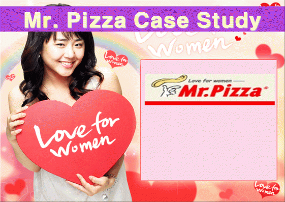 Mr. Pizza(미스터피자) Case Study