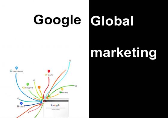 Google Global marketing - 구글마케팅전략,구글마케팅성공사례,구글이미지마케팅,이타주의적마케팅,소셜마케팅,Google마케팅전략.PPT자료