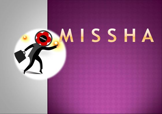 미샤(MISSHA)기업분석,미샤화장품,저가화장품시장,미샤마케팅사례,브랜드마케팅,서비스마케팅,글로벌경영,사례분석,swot,stp,4p.PPT자료