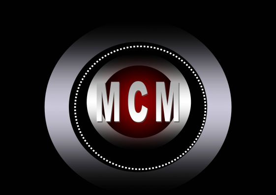 MCM(엠씨엠) 마케팅전략 및 기업분석,40,stp,swot분석.ppt