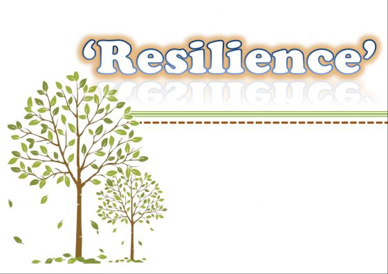 ‘레질리언스 Resilience’ - 프로마워시와 레질리언스, 레질리언스의 이론적 배경, 레질리언스 3가지 핵심요소, 레질리언스 강화를 위한 4가지 보호기제, 만성질환자와 가족을 위한 적용지침, 사례분석.pptx
