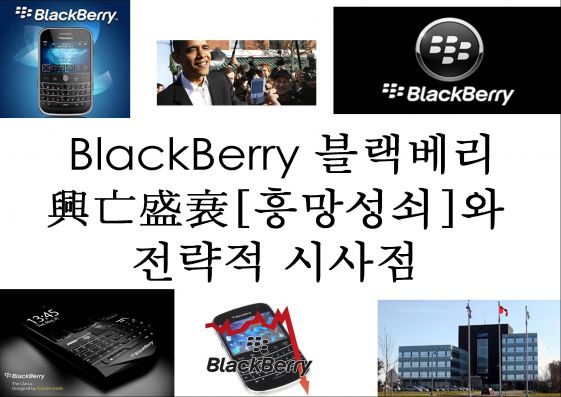 BlackBerry 블랙베리 興亡盛衰[흥망성쇠]와 전략적戰略的 시사점