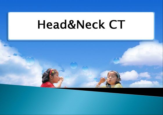 두경부 (Head & Neck) CT 에 관하여
