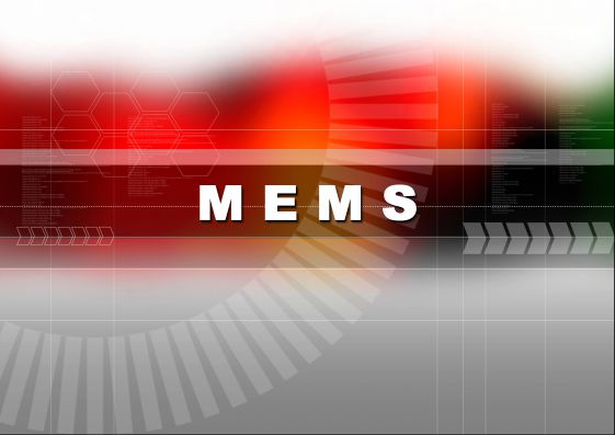 MEMS (정의, 역사, 관련 자료, 응용 분야, 미래 전망)