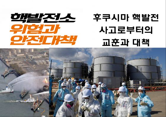 후쿠시마 핵발전사고로부터의 교훈과 대책