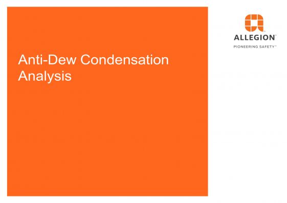 도어록, 도어락, 번호키, 결로 부식 분석 품질 Anti condensation analysis