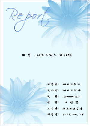 하늘빛 해바라기 no88