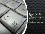 KEYBOARD PPT 템플릿 (파워포인트 배경)