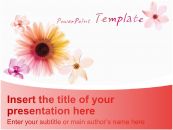 Flowers PPT 템플릿 (파워포인트 배경) 