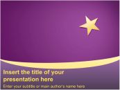 The Star PPT 템플릿 (파워포인트 배경)