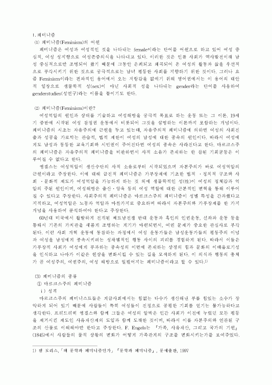 페미니즘과 섹슈얼리티