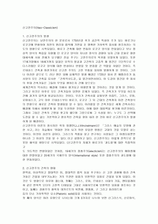 신고전주의 건축