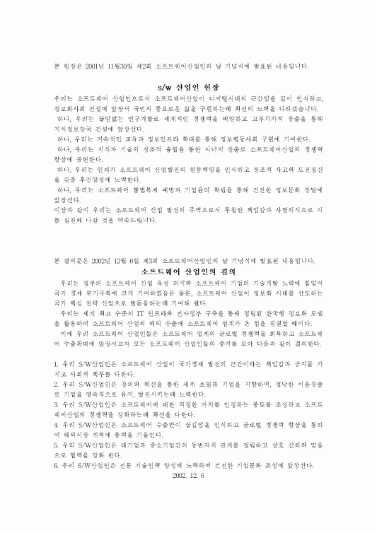 소프트웨어산업