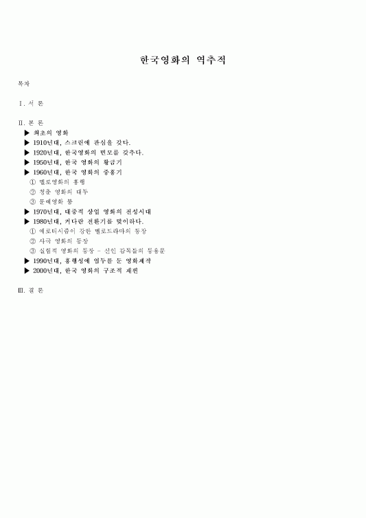한국영화의 역추적