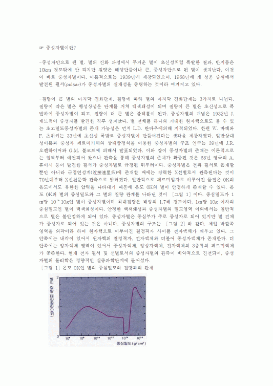중성자별 레포트 자료