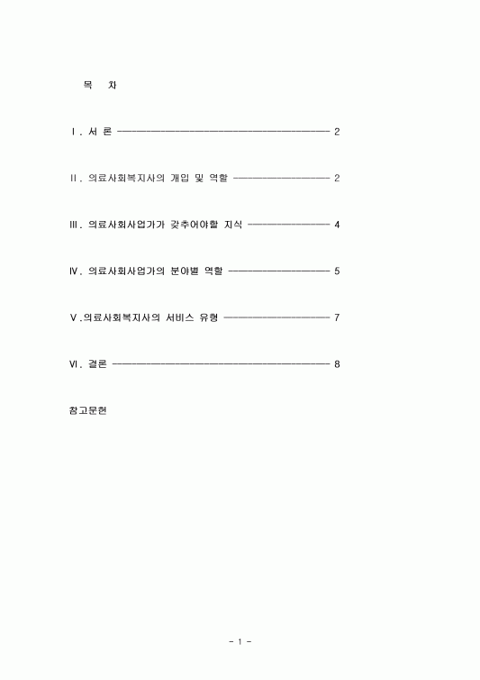 퇴원결정요인에 관한 사회복지사의 개입 및 역할