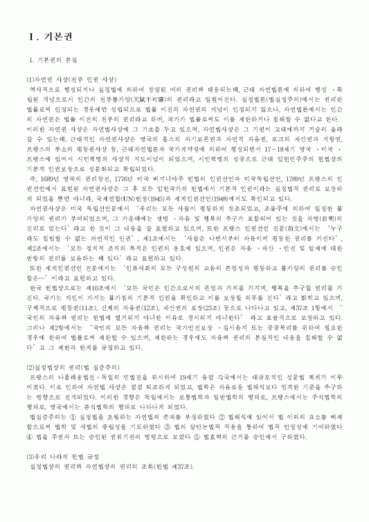자연권적 기본권
