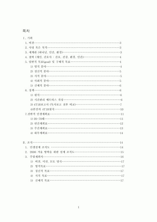 [논문] 인생계획서