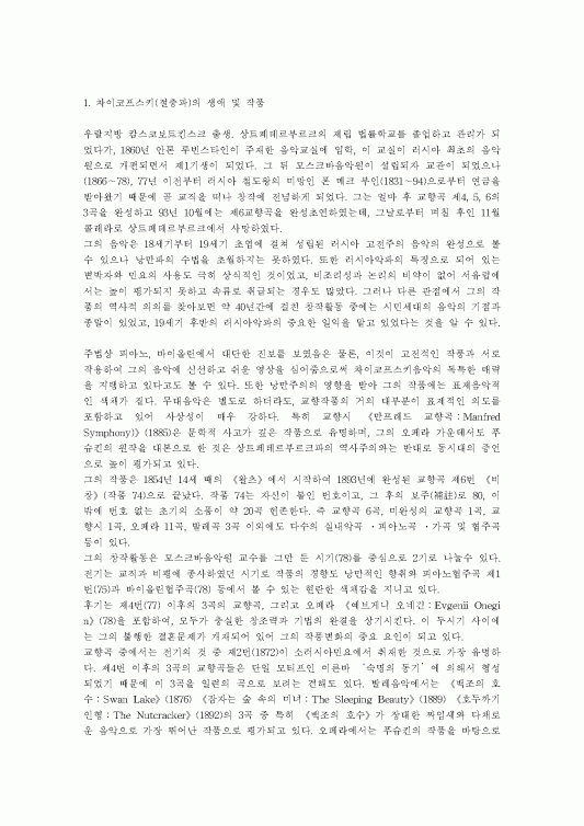 차이코프스키