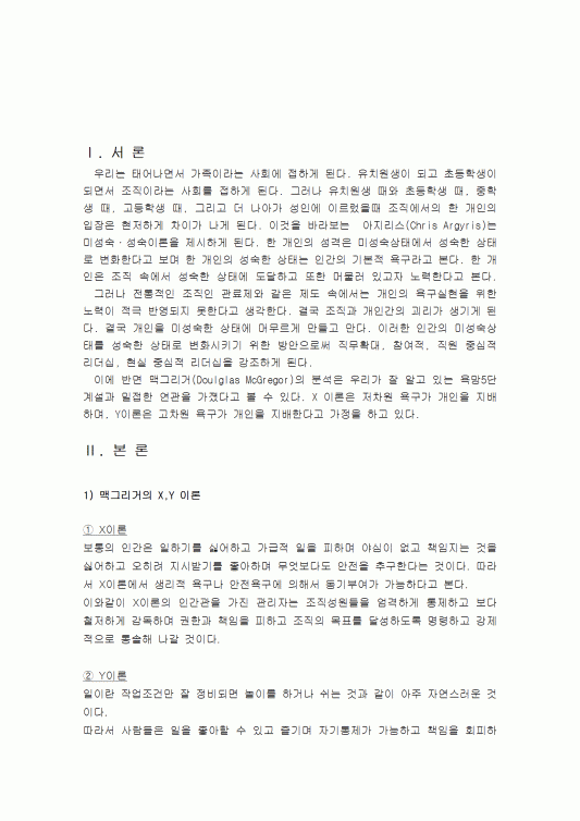 아지리스 레포트 자료