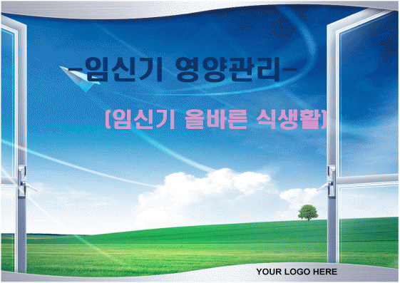 임신기 영양관리 ppt자료 (임산부 영양관리)