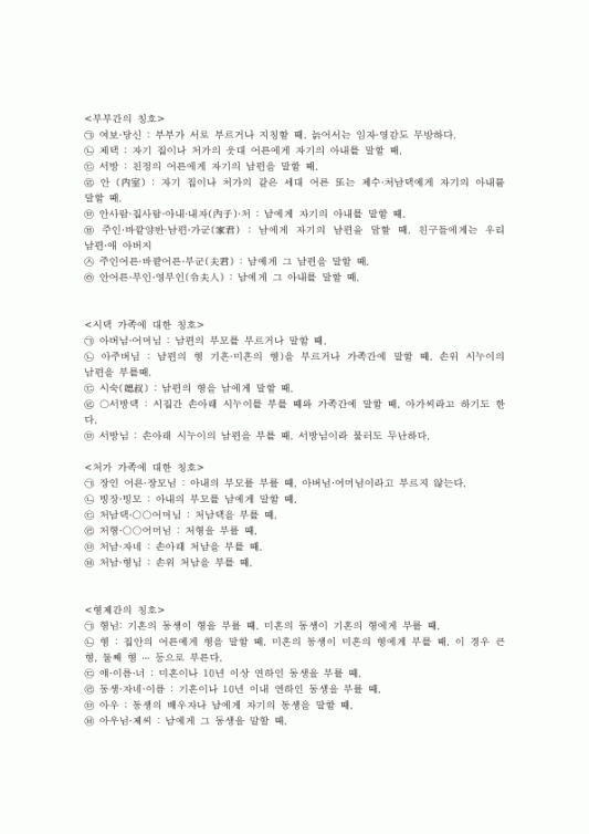 2007년 2학기 언어예절 중간시험과제물 공통(편지쓰기)