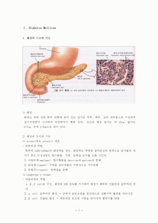 당뇨(Diabetes Mellitus) 컨퍼런스