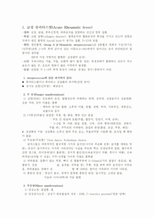 [간호학]문헌고찰 정리자료