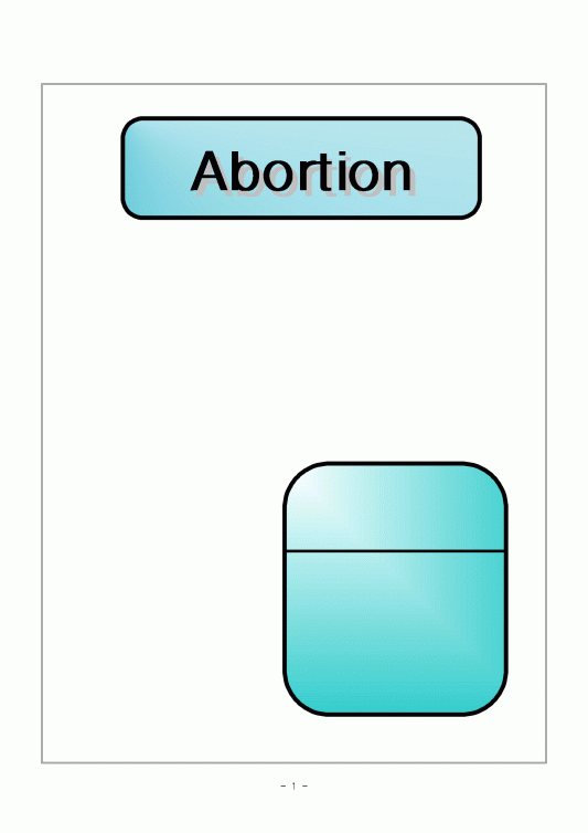 [간호학]유산(abortion)