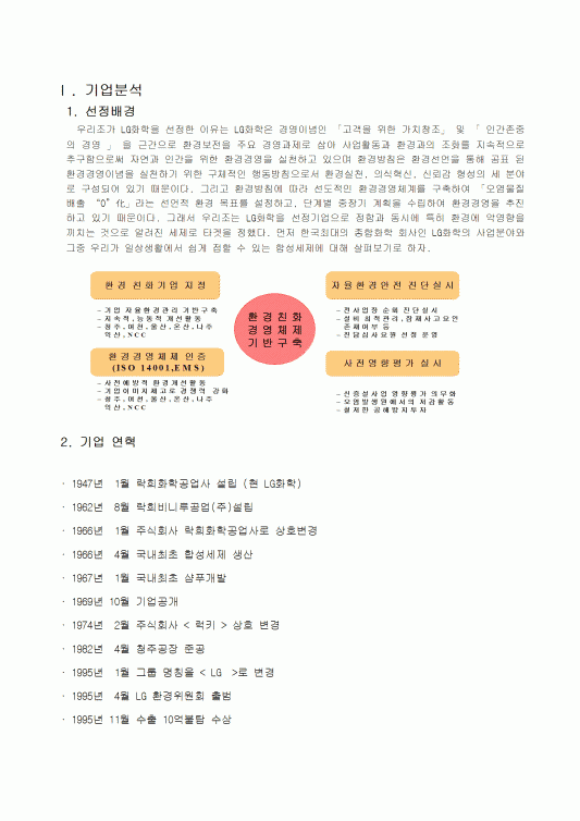 [환경과 기업] LG의 환경경영