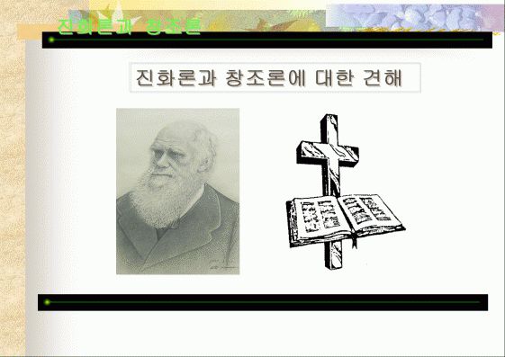 진화론과 창조론 - 진화론과 창조론에 대한 견해