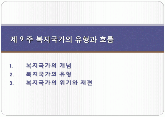 복지국가의_유형과_흐름
