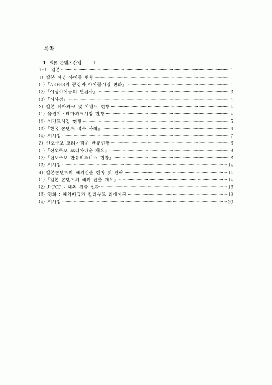 일본콘텐츠산업