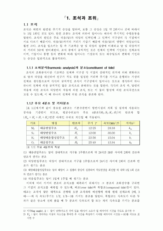 항만공학 레포트 자료