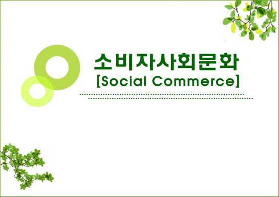 소셜커머스,소셜커머스전망과한계,소셜커머스현황및장단점,Social Commerce
