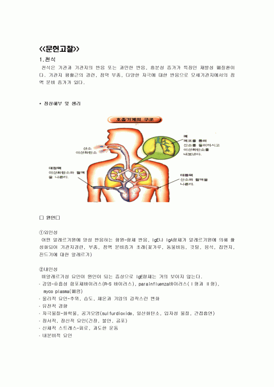천식 케이스 (asthma)