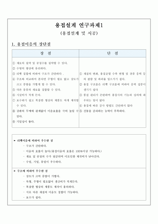 용접설계 및 시공