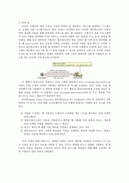 컴퓨터 네트워크 - DNS에 대해
