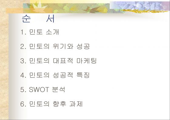민들레영토 [민들레영토 소개, 민들레영토 위기, 민들레영토 성공, 민들레영토 대표적 마케팅, 민들레영토 성공적 특징, 민들레영토 swot 분석, 민들레영토 향후 과제, 민들레영토 조사, 민들레영토 개요]