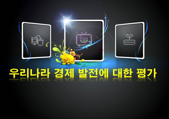 우리나라 경제 발전에 대한 평가
