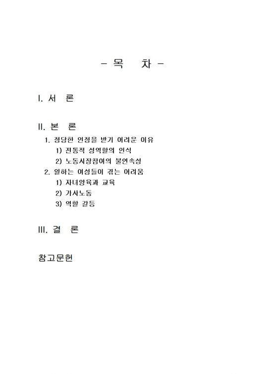 2017년 2학기 성사랑사회 중간시험과제물 A형(여성이라서 겪게 되는 일)
